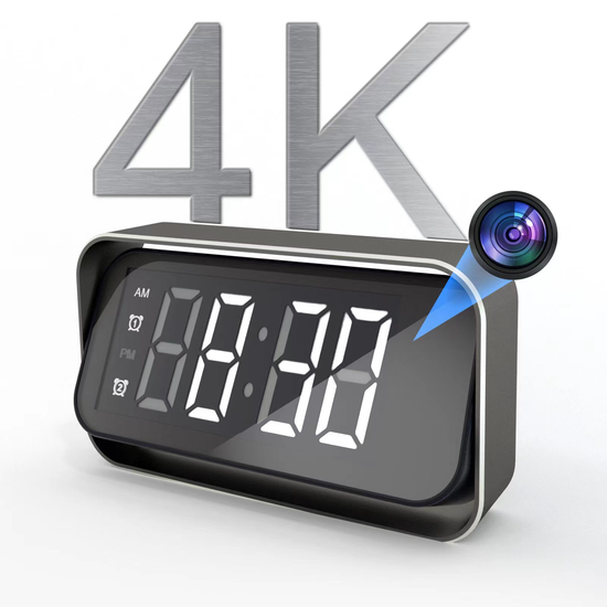 Wireless-Security-Mini-Camera, 4K Real Full HD Nanny Cam with Two Sets ...