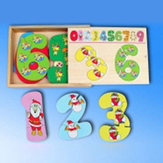 Wooden Number Puzzle Set | Gifts, Toys & Sports Supplies