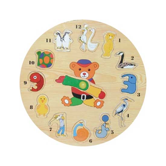 Wooden Toy Clock | Gifts, Toys & Sports Supplies