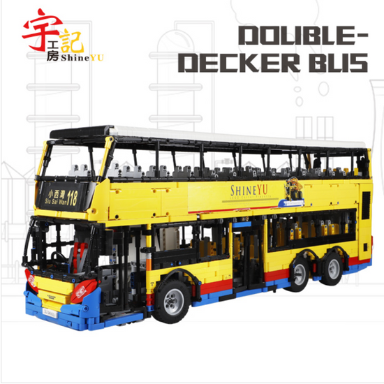 YC-QC015 DOUBLE-DECKER BUS | 汽車與卡車 | 玩具車