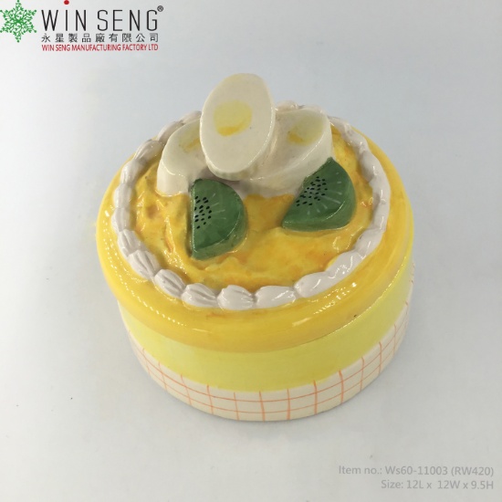 Yellow Lemon Ceramics Storage Box | Home Products, Lights & Constructions
