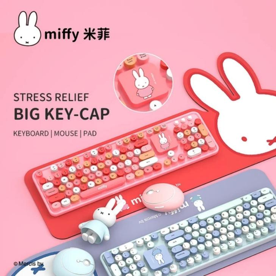 miffy 104 Keyboard & Mouse Combo w/ Pad | Computers & Peripherals | Consumer Electronics
