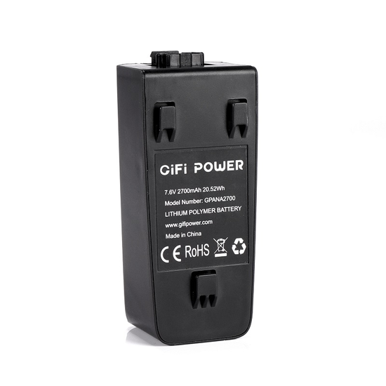 parrot anafi battery7.6V 2700mah Lithium Polymer Anafi Battery Black ...