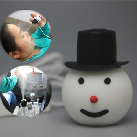 silicone mini USB Facial Steamer,snowman Essential Oil Diffuser, USB ...